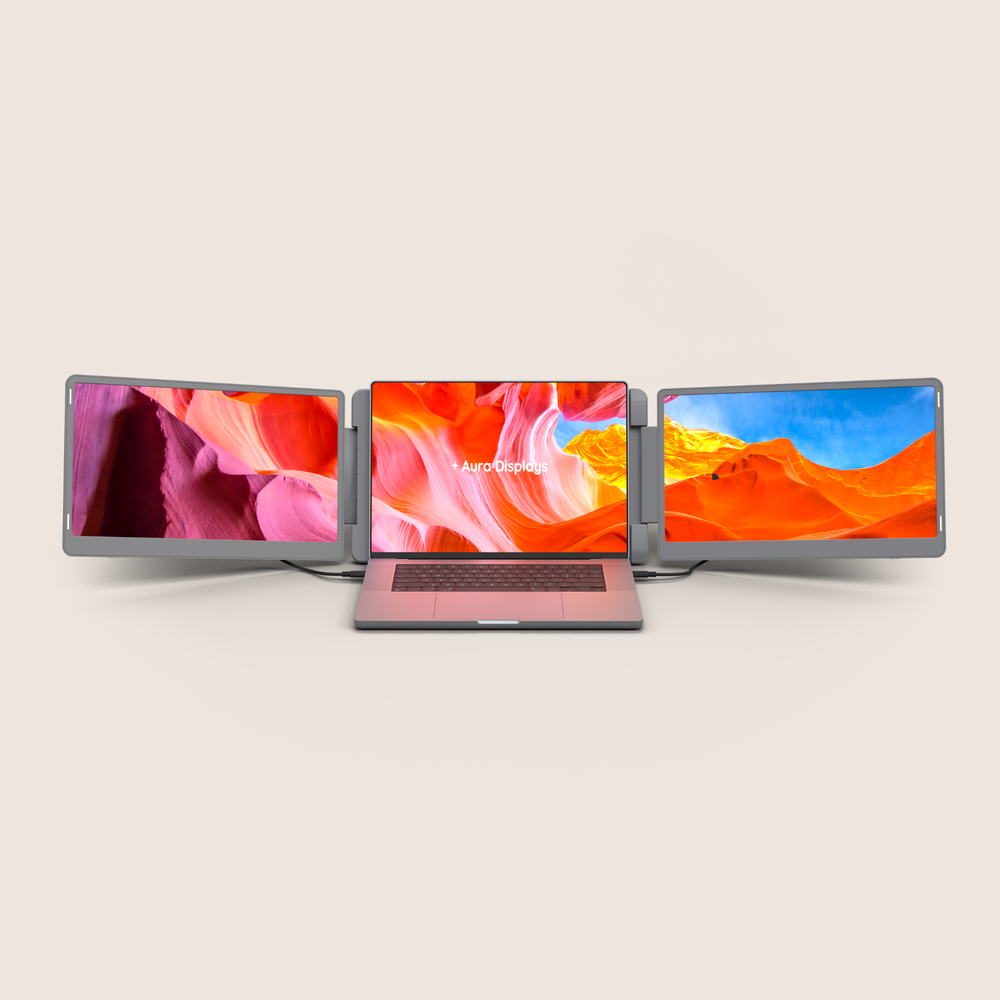 Portable Dual Monitor for Laptop – Productivity Boost | Aura