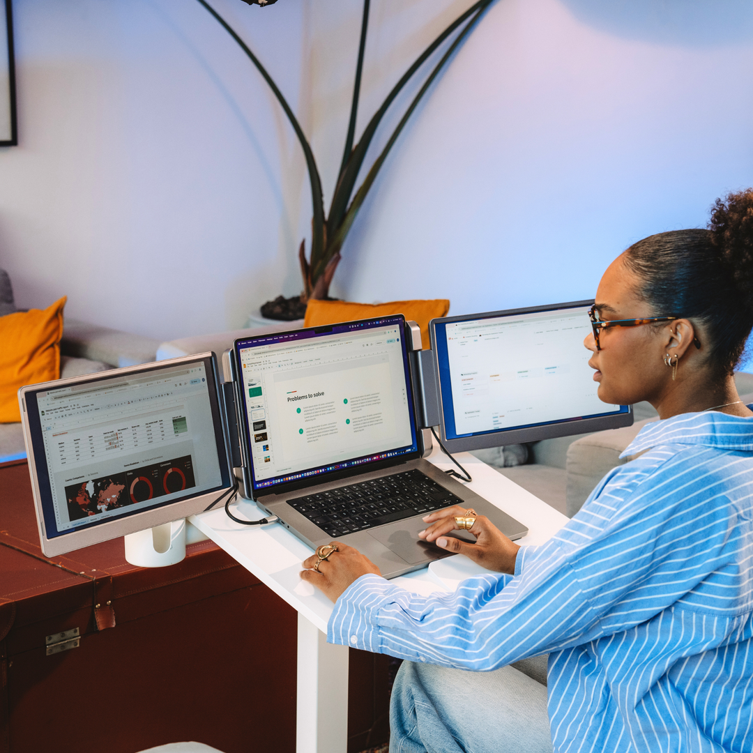 Boost Laptop Workflow with Dual Screen Extenders | Aura