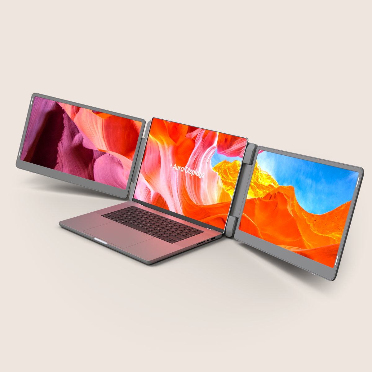 Seamless Dual Screens for Laptops – Dual Play Gen 3 by Aura